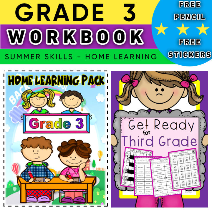 Get Ready for GRADE 3 HOME LEARNING Activity Book/Worksheets | Lazada PH