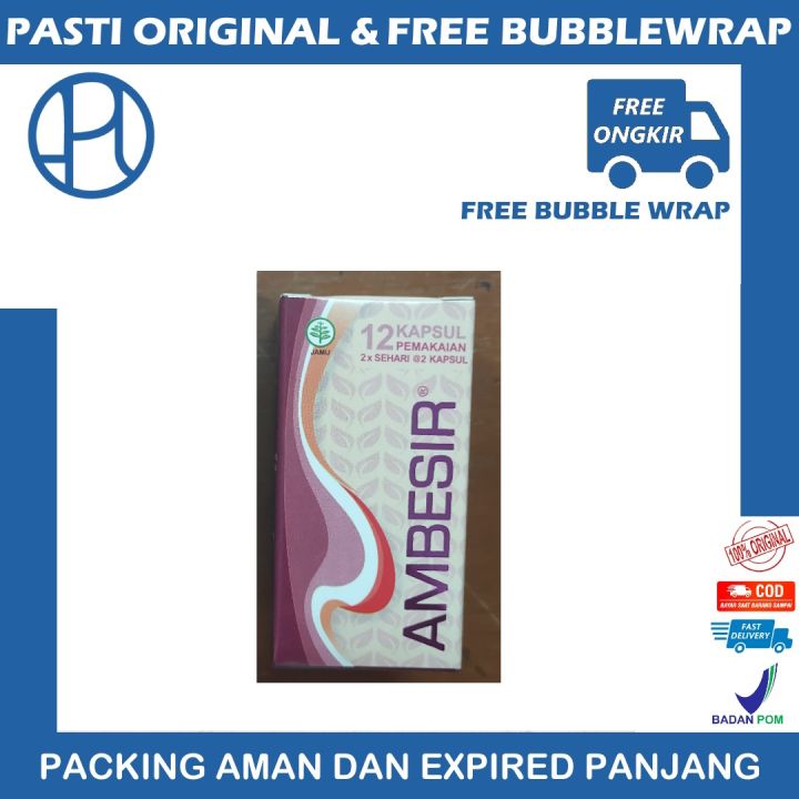 AMBESIR ISI 12 KAPSUL | Lazada Indonesia