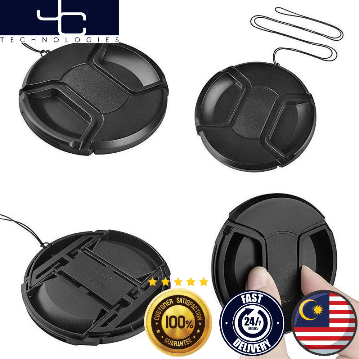 Universal Snap-On Front Lens Cap for Sony, Canon, Nikon, Tamron, Sigma ...