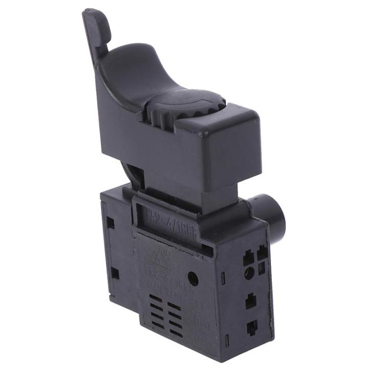 FA2-6/1BEK สีดำ6a 250V สว่านไฟฟ้าตัวควบคุมความเร็ว Trigger ปุ่มสวิทช์ ...