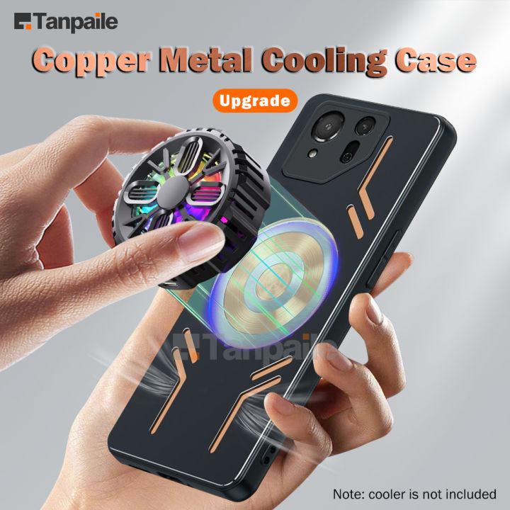 Tanpaile Copper Metal Cooling Case For Asus ROG Phone 8 Pro Case ROG8 ...