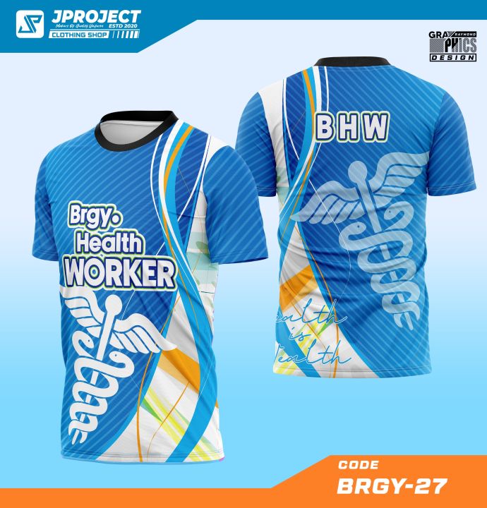 BRGY TSHIRT (BHW) FULL SUBLIMATION | Lazada PH
