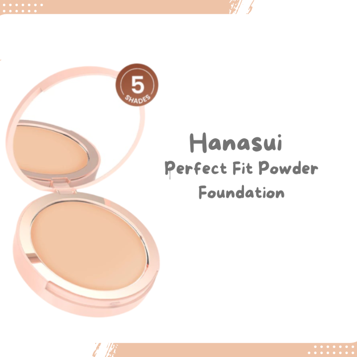 Hanasui Perfect Fit Powder Foundation/Bedak Padat | Lazada Indonesia