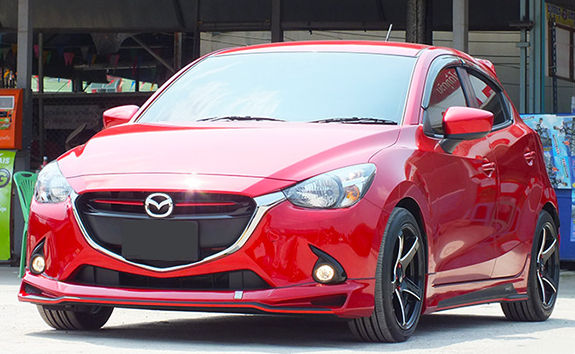 Mazda 2 2016 Hatchback Drive 68 Bodykit Body Kit Skirting Skirt Lip ...