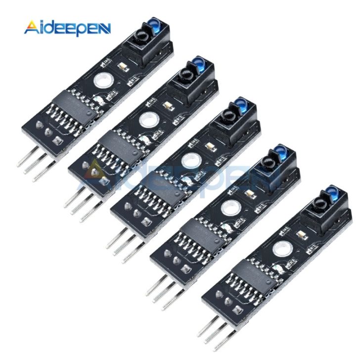 【SALE】 cesaporri1974 5Pcs/lot DC 5V IR Infrared Line Track Follower ...