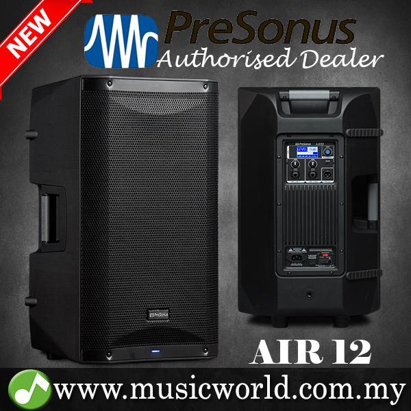 PreSonus Air12 1200W 12" Powered Speaker Active PA Loudspeaker (AIR 12 ...