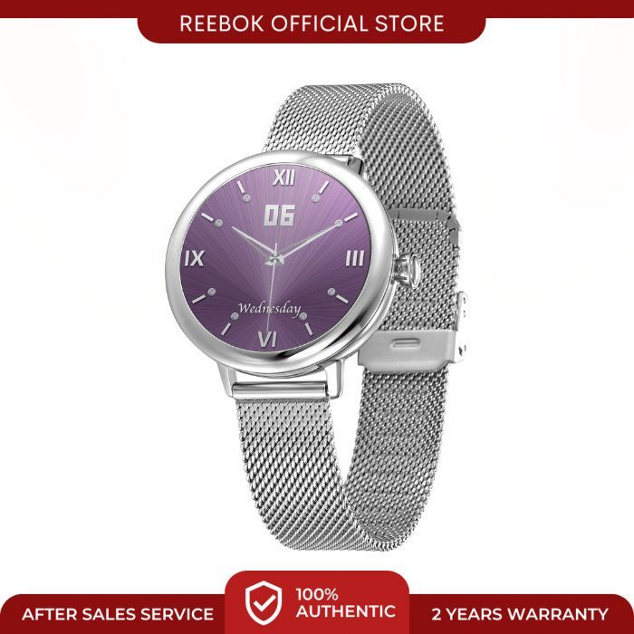 Reebok Glow | Women Smartwatch | Silver | RV-GLO-L0-A1S1-BB | 1.19 ...