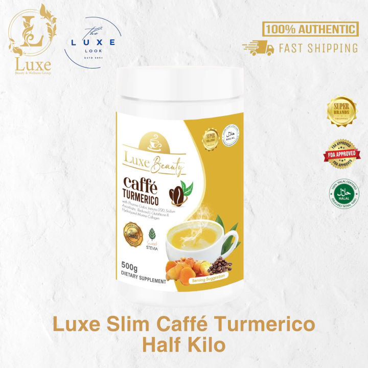 Luxe Slim Caffe Turmerico Jar 500g | Lazada PH