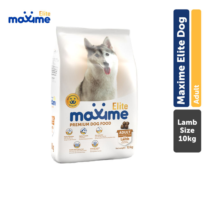 Maxime Elite Dry Dog Food - Adult Lamb (10kg) | Lazada PH