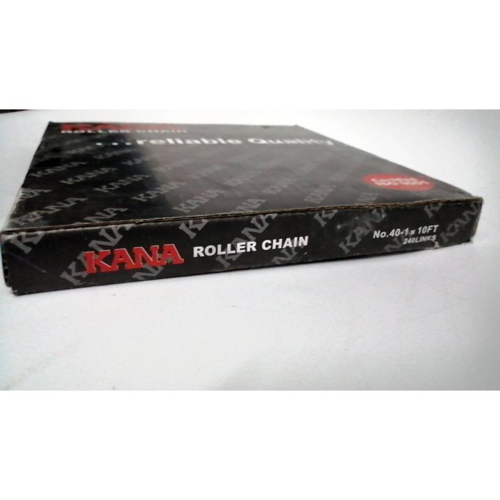 KANA โซ่เดี่ยวเบอร์ 40-1R 10ฟุต = 1กล่อง โซ่ส่งกำลัง โซ่ลำเลียง KANA ...