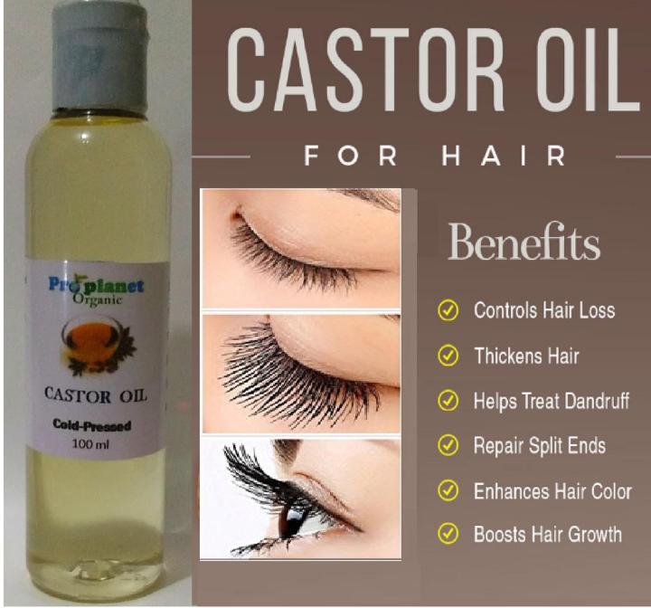Pro-Planet Castor Oil Cold-Pressed, Pure Castor Oil 100ml | Lazada PH