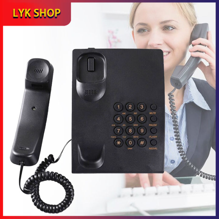 Integrated Telephone Single Line Corded Telephone Wired Landline for ...