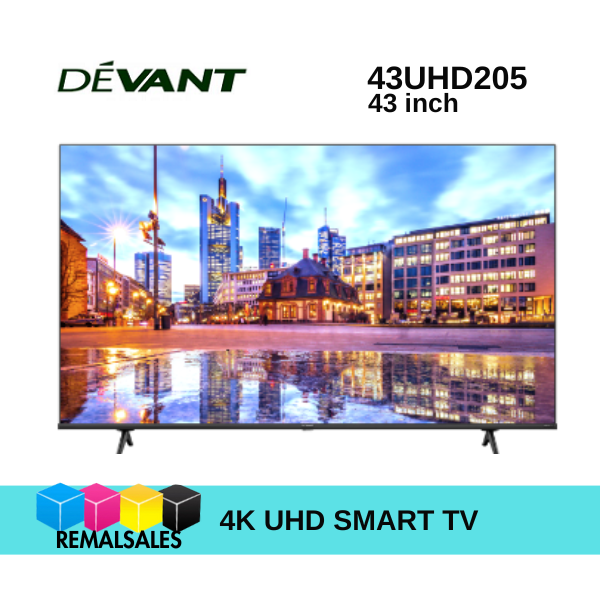 DEVANT 43UHD205 43inch 4K UHD Smart TV | Lazada PH