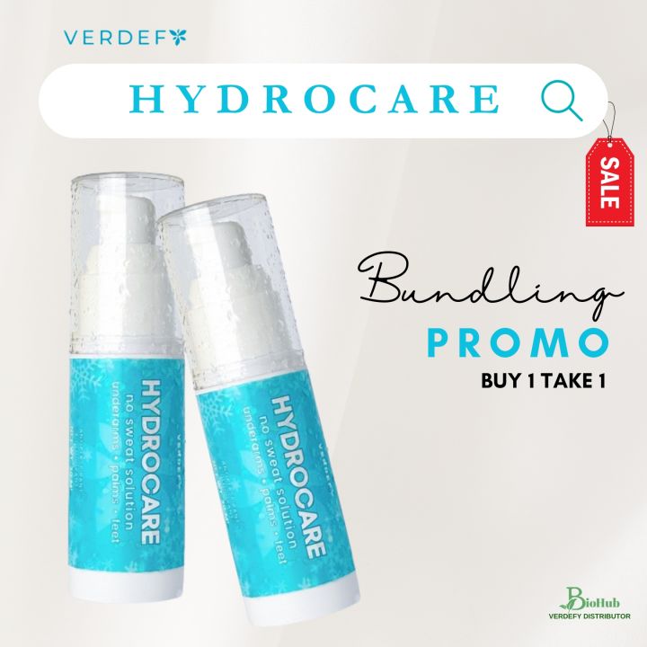 Hydrocare By Verdefy - Antiperspirant and Anti-bacterial for Foot, Hand ...
