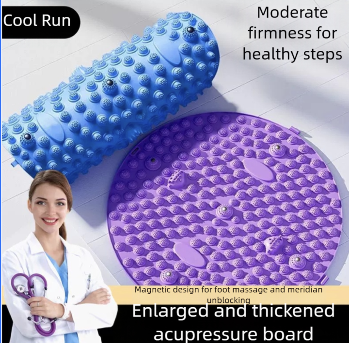 38x52cm Foot Massage Pad Acupressure Yoga Mat Finger Pressure Board ...