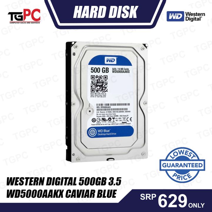 Western Digital 500gb 3.5 WD5000AAKX Caviar BLUE | Lazada PH