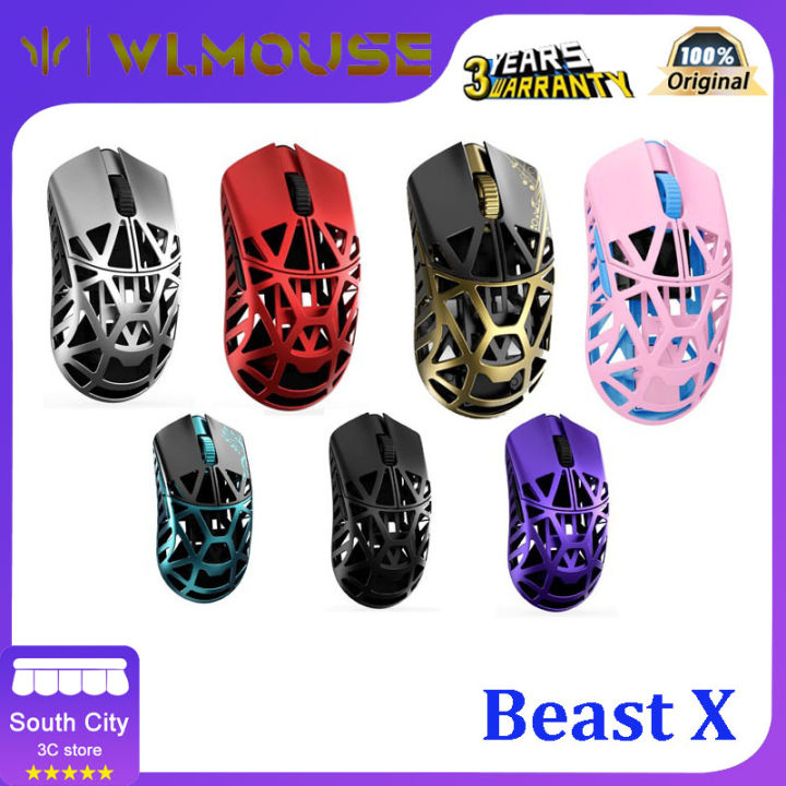 Wlmouse Beast X lightweight magnesium alloy mouse Flower Beast series ...