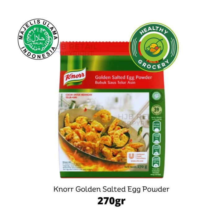 Knorr Golden Salted Egg Powder 270gr | Lazada Indonesia