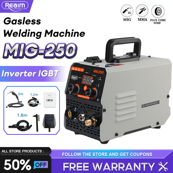 REAIM Welding Machine Mesin Las trafo las MIG-250 450 Watt Mesin trafo ...