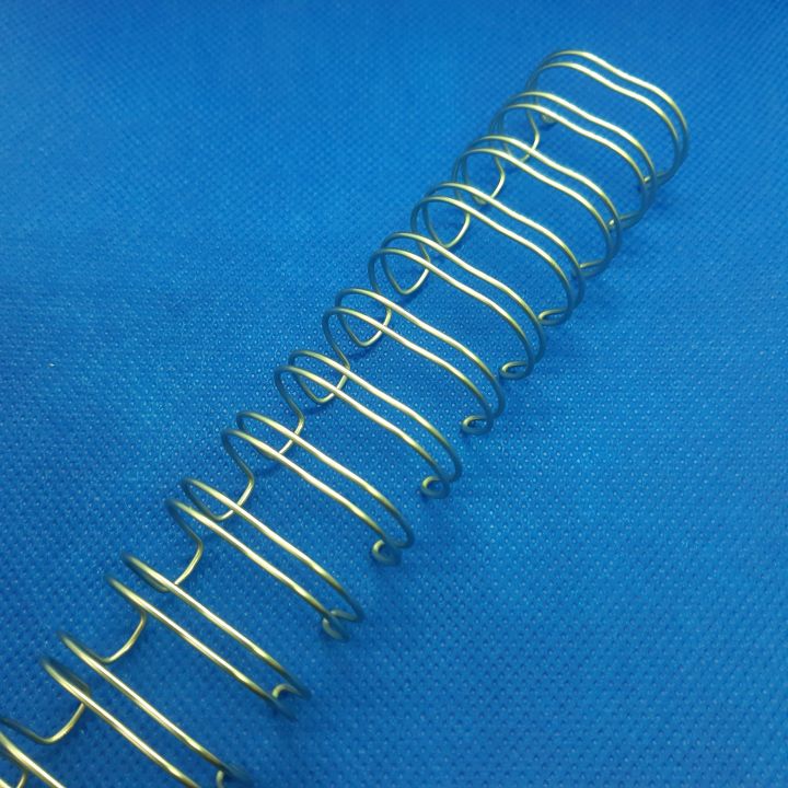 3/4" Double loop wire - A4 size 23 loops Pitch 2:1" (20 pcs per pack ...