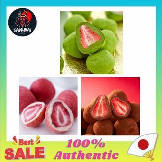 Kobe Franz Kobe strawberry truffles and matcha green tea Sweets ...