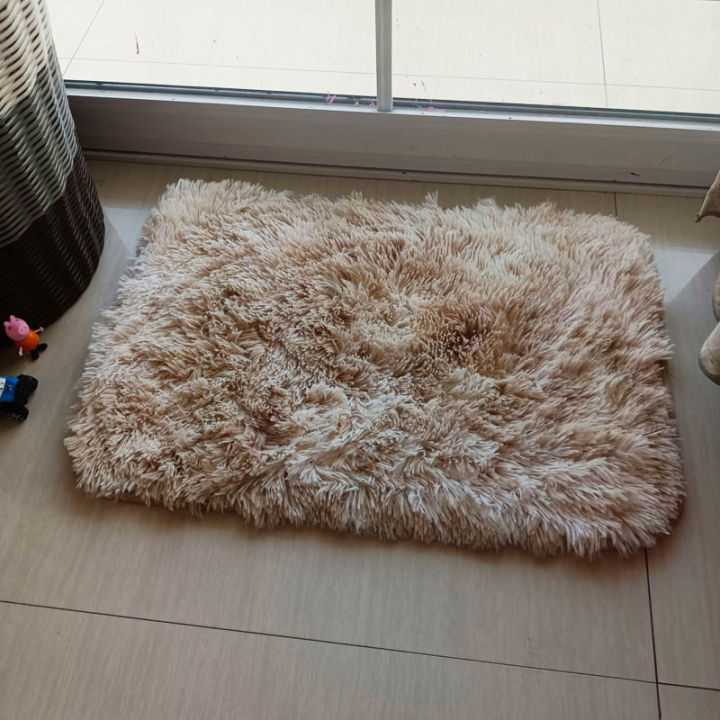 Modern Style Fluffy Rugs Carpet For Living Room Floor Home Bedroom ...