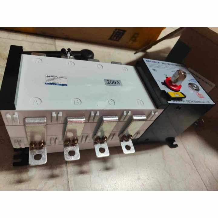 4P ATS 100A/160A/200A/250A Smart dual power source automatic switch ...