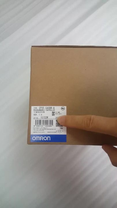 Omron SYSMAC CP2 Series CP2E-S40DR-A Authentic Original Micro Plc Relay Digital Electric ...