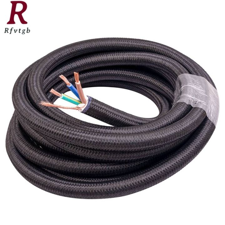 Audiophile 17mm HiFi OCC Power Cable CD/IEC Player Amplifier AC Power Cord 6N DIY HIFI XLR Bulk ...