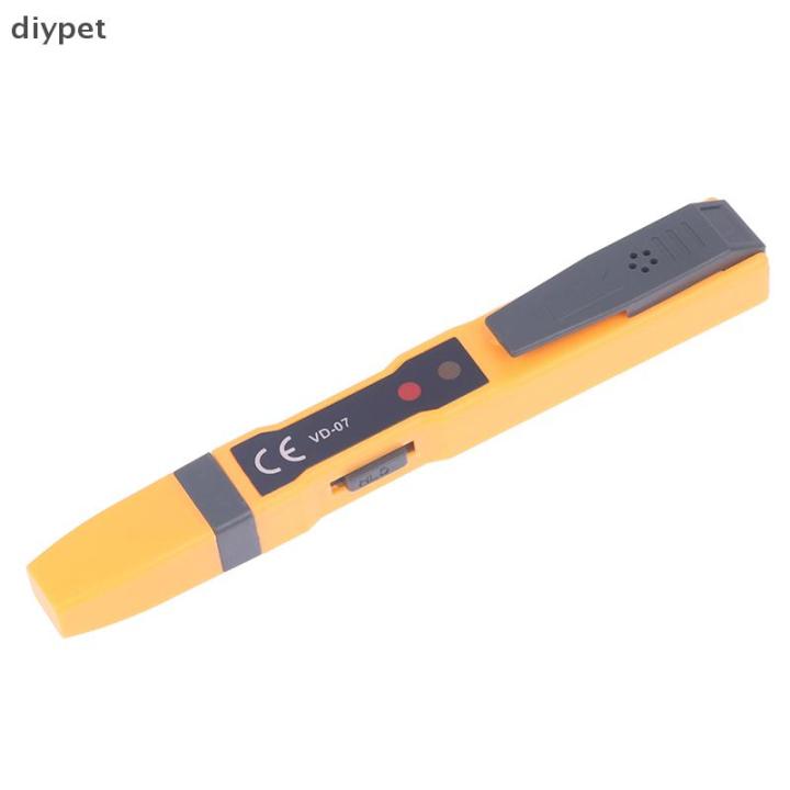 diypet Digital Voltage Detectors 70-250VAC Current Electric Test Pencil ...