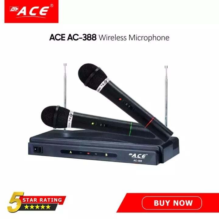 2 wireless microphone high quality mic | Lazada PH
