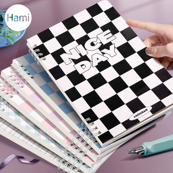 Hami A5 Spiral Notebook 60 Sheets Hard-cover Journal Notepad Thick ...