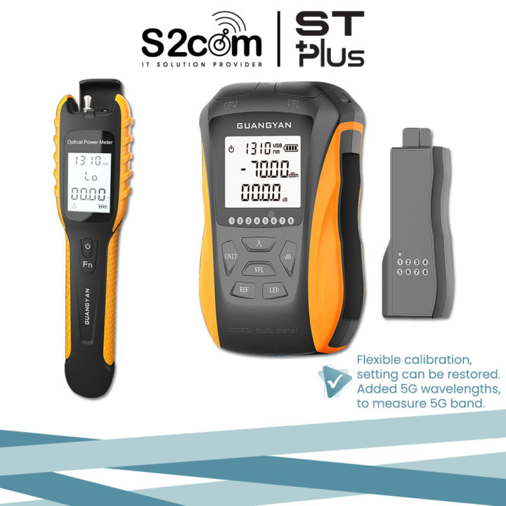 High Precision Optical Power Meter Support 5G Test 9 Wavelengths OPM ...