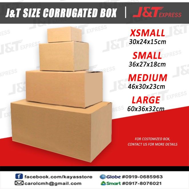Cheapest Shipping Box Packaging Corrugated brown Kraft Box -5pcs/set | Lazada PH
