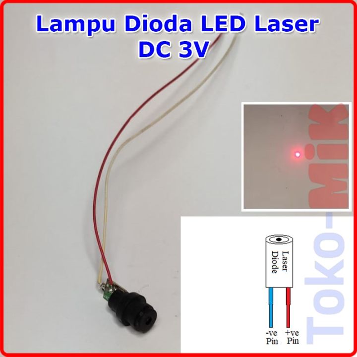 lampu LED Laser Pointer Merah Titik Red Dot DC 3V | Lazada Indonesia