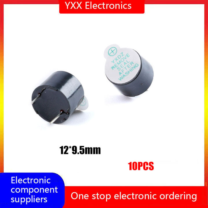 12 * 9.5mm active integrated 24V buzzer TMB12A24 piezoelectric buzzer ...