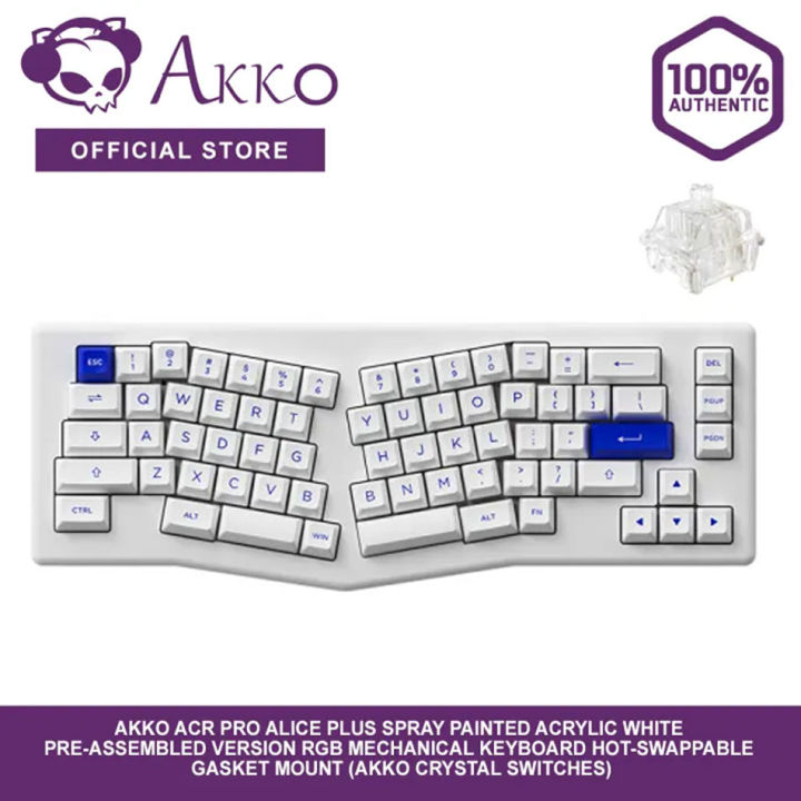 AKKO ACR Pro Alice Plus RGB Hot-Swappable Mechanical Keyboard Akko ...