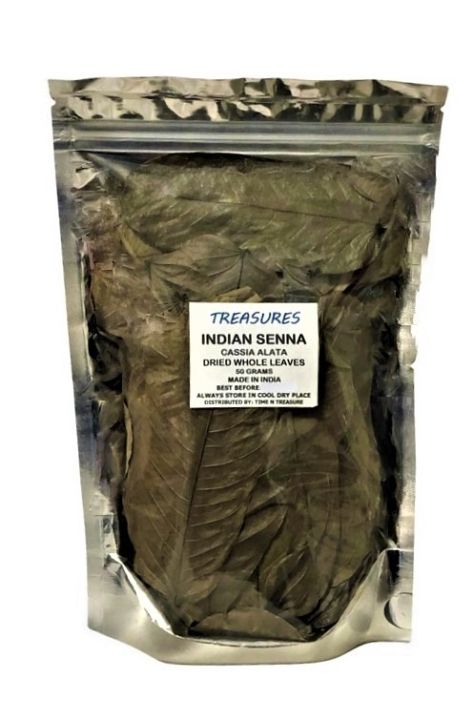 Treasures Indian Senna - Cassia Alata - Akapulko - Dried Whole Leaves ...