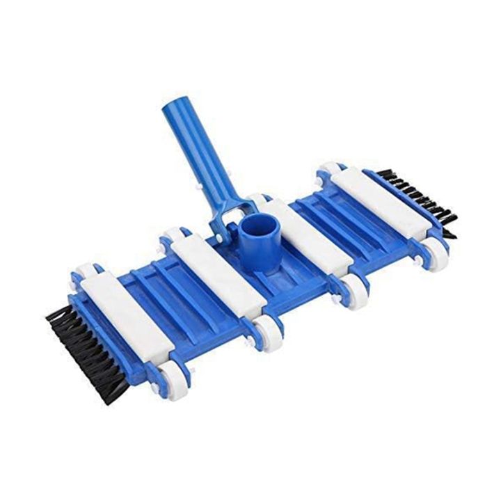 (YRKX) Swimming Pool Suction with Side Brush Wheel Wall Floor Fish Pond ...