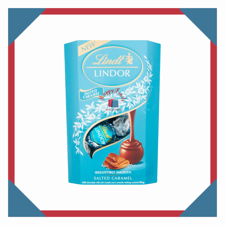 Happy Finds - Lindt Lindor Salted CaramelTruffles Box, 200 grams ...