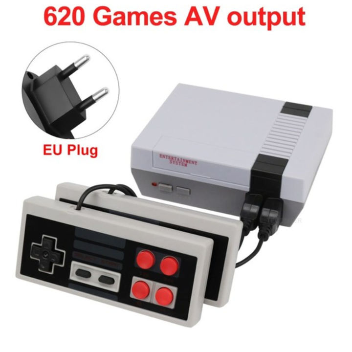 YS Classic Mini NES Game Console Built-in 620 Games Handheld Retro ...