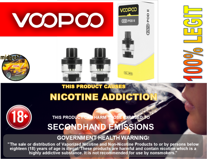 VOOPOO Empty PnP Pod II (2) Cartridge | Lazada PH
