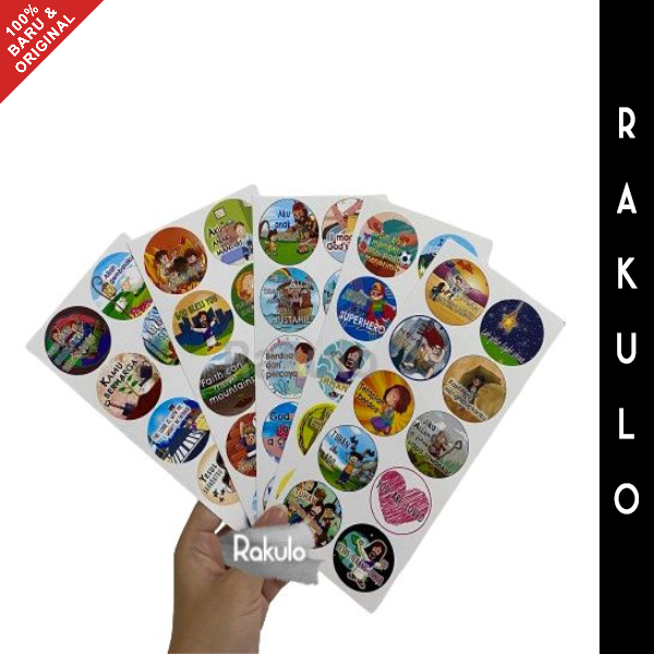 Sticker Stiker Alkitab Anak Kristen Rohani | Lazada Indonesia