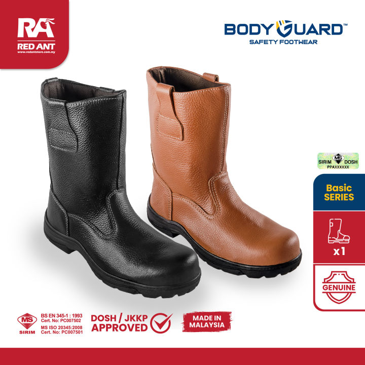BODYGUARD BG902B High Cut Safety Shoes / Foot Protection / Steel Toe ...