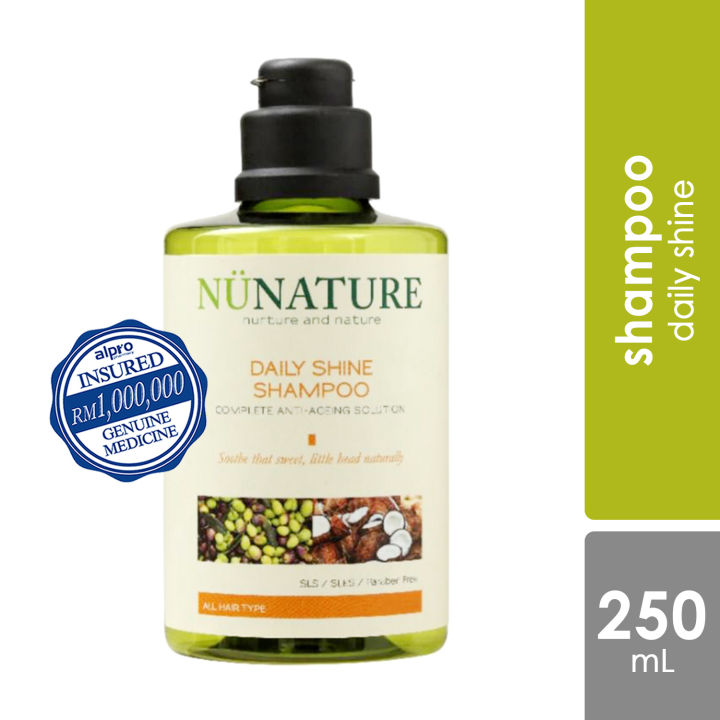 Alpro Pharmacy Nunature Daily Shine Shampoo 250ml | Lazada