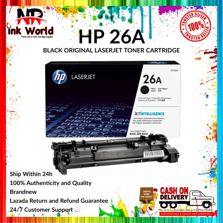 HP 26A Black Original LaserJet Toner Cartridge CF226A | Lazada PH