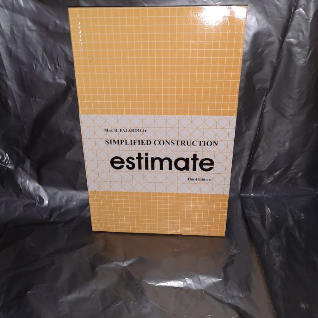 SIMPLIFIED CONSTRUCTION ESTIMATE BY MAX FAJARDO | Lazada PH