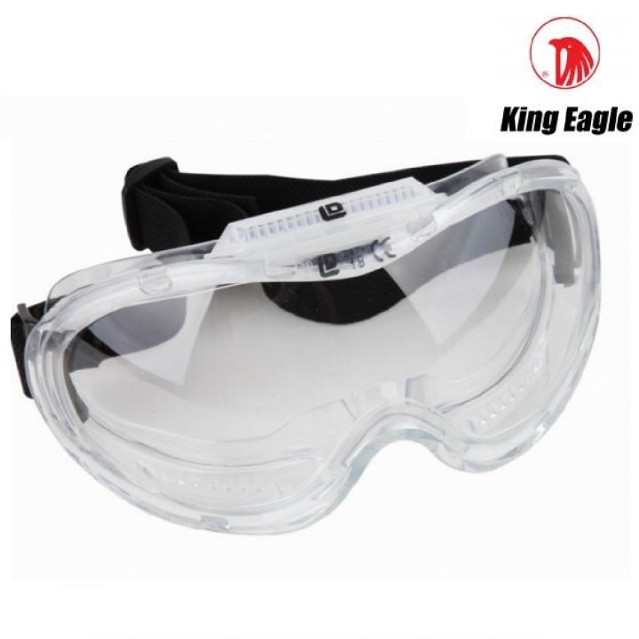KING EAGLE แว่นตากันสะเก็ด แว่นตาเซฟตี้ เคลือบสารกันการยึดเกาะของละออง ...