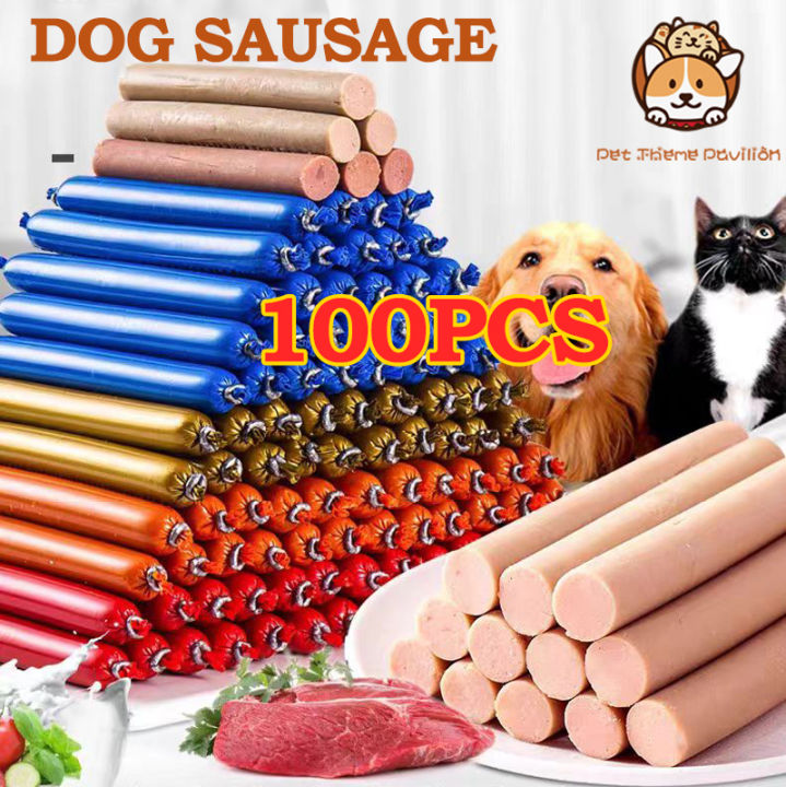 150pcs Pet Dog Snack Training Sausage Dog Treats Dog Food Pet Cat ...