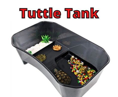 Reptile Turtle Tortoise Vivarium(Large size) Box Aquarium Tank Basking ...